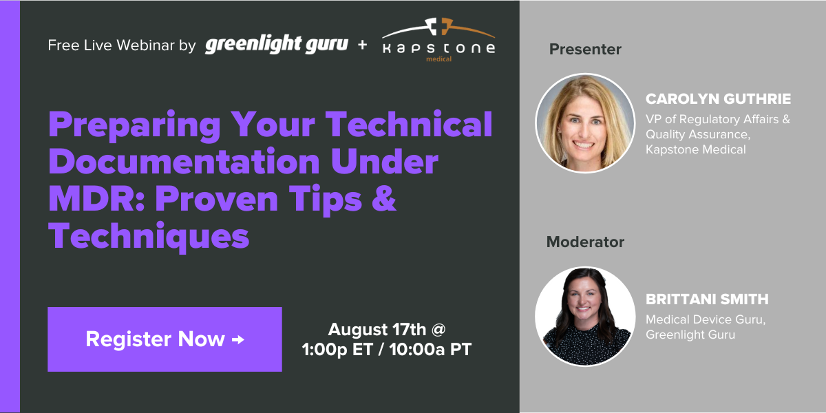 Preparing Your Technical Documentation under MDR: Proven Tips & Techniques